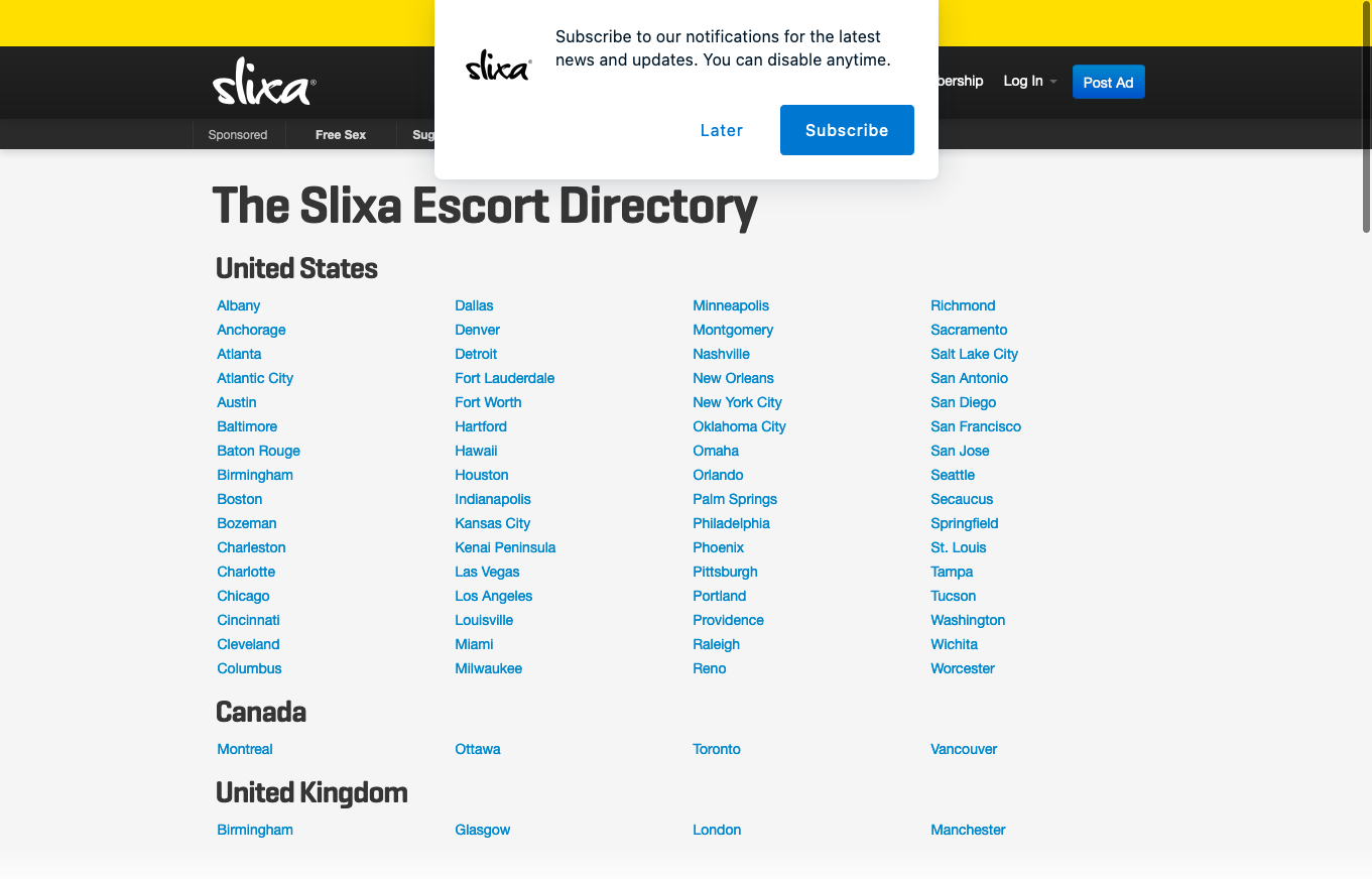 The Best Cityxguide / Backpage Alternatives that escorts, like me, use